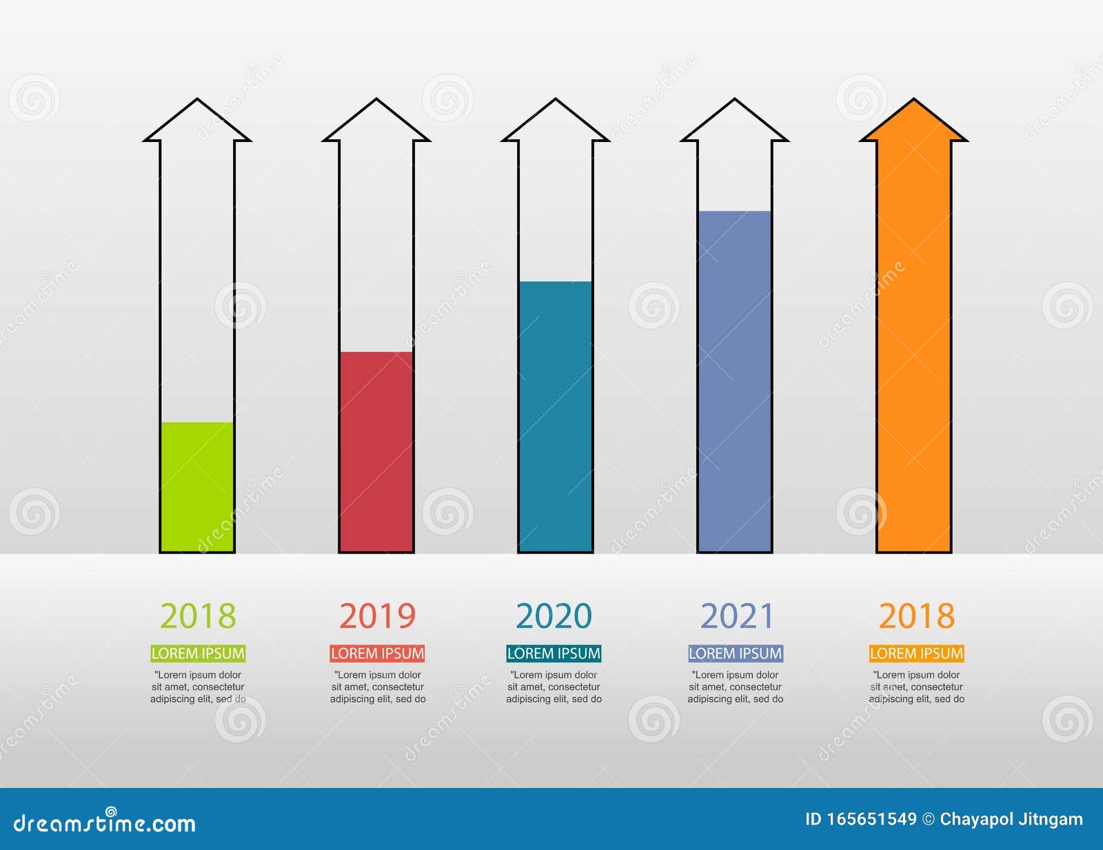 Presentation Creative Concept . Volume 3D Infographic Stock Vector ...