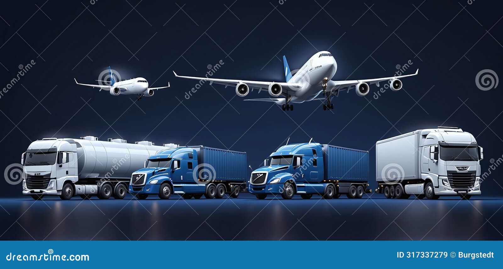 Conceptual Presentation of Different Types of Global Goods Traffic ...