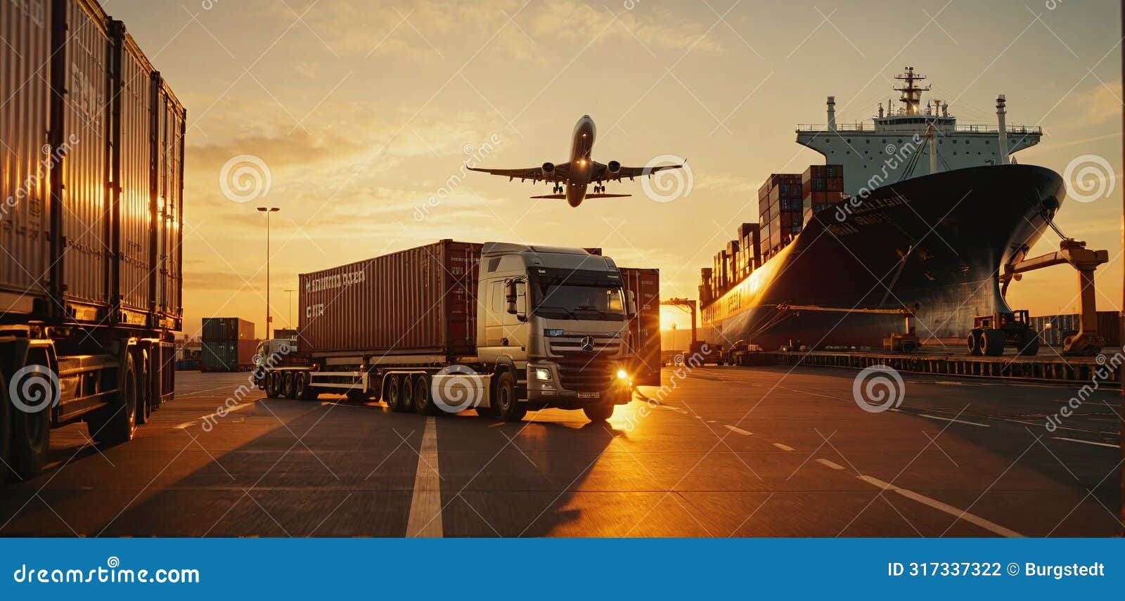 Conceptual Presentation of Different Types of Global Goods Traffic ...