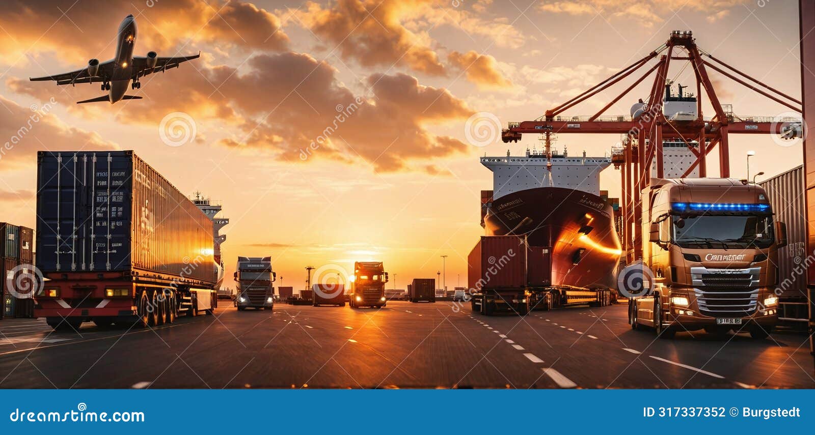 Conceptual Presentation of Different Types of Global Goods Traffic ...