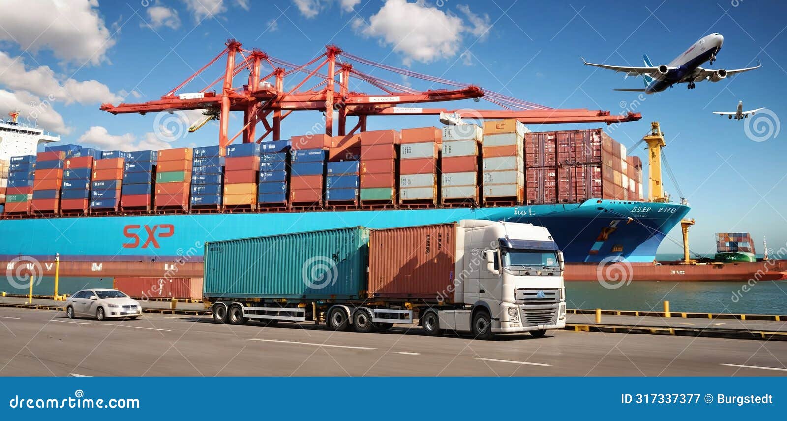 Conceptual Presentation of Different Types of Global Goods Traffic ...