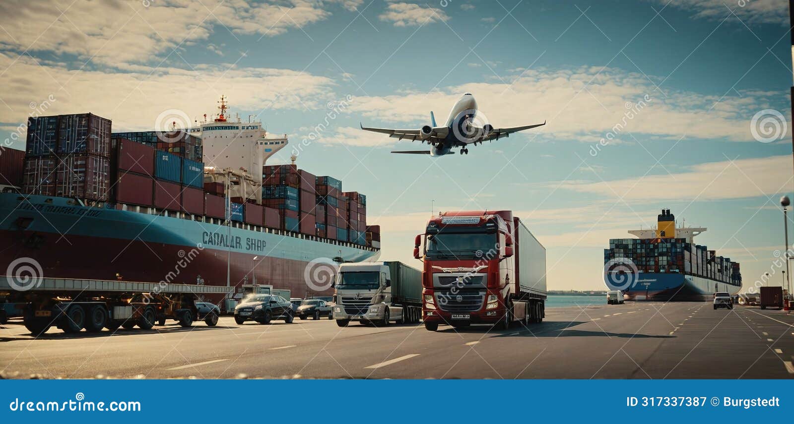 Conceptual Presentation of Different Types of Global Goods Traffic ...