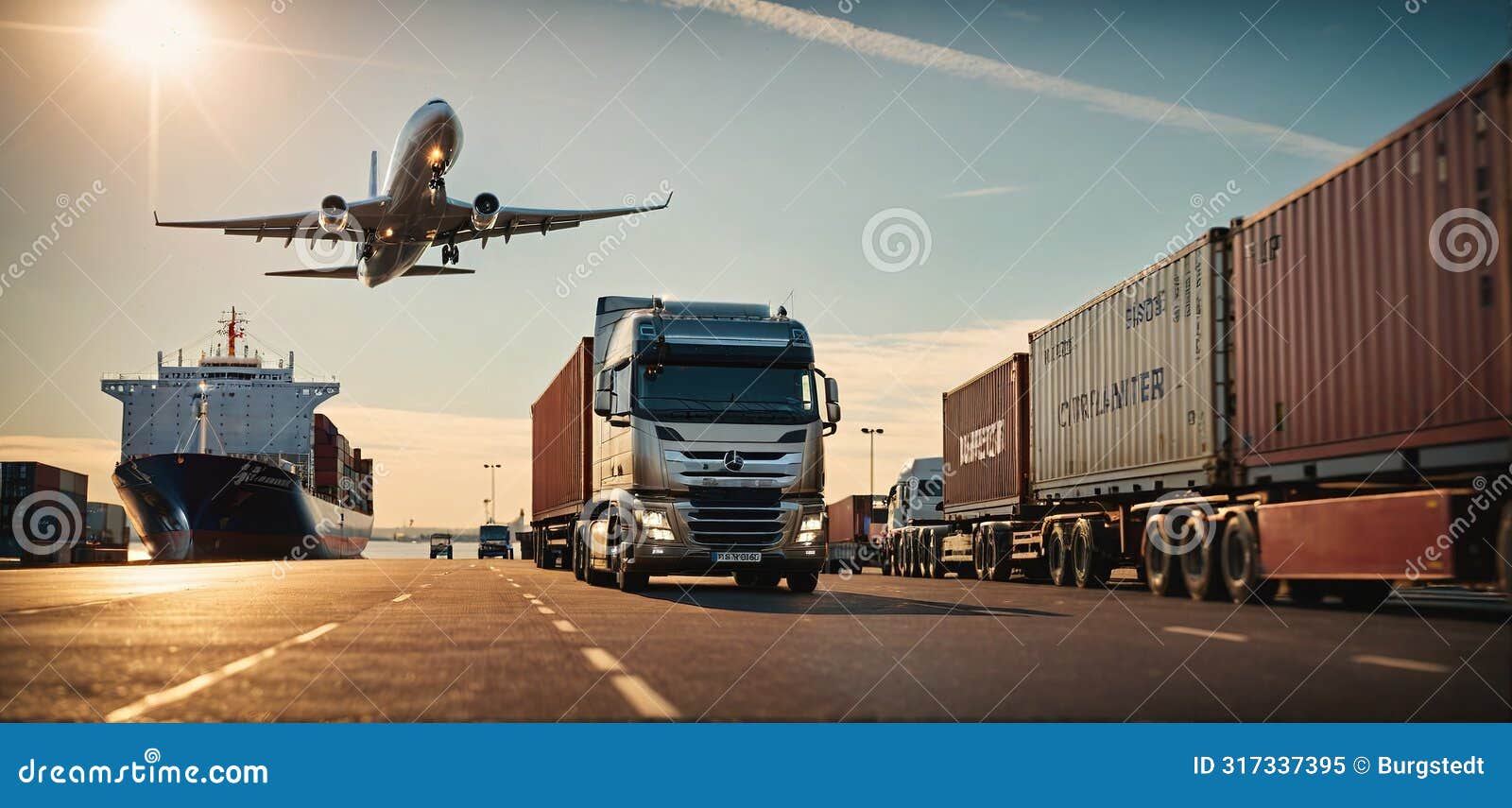 Conceptual Presentation of Different Types of Global Goods Traffic ...