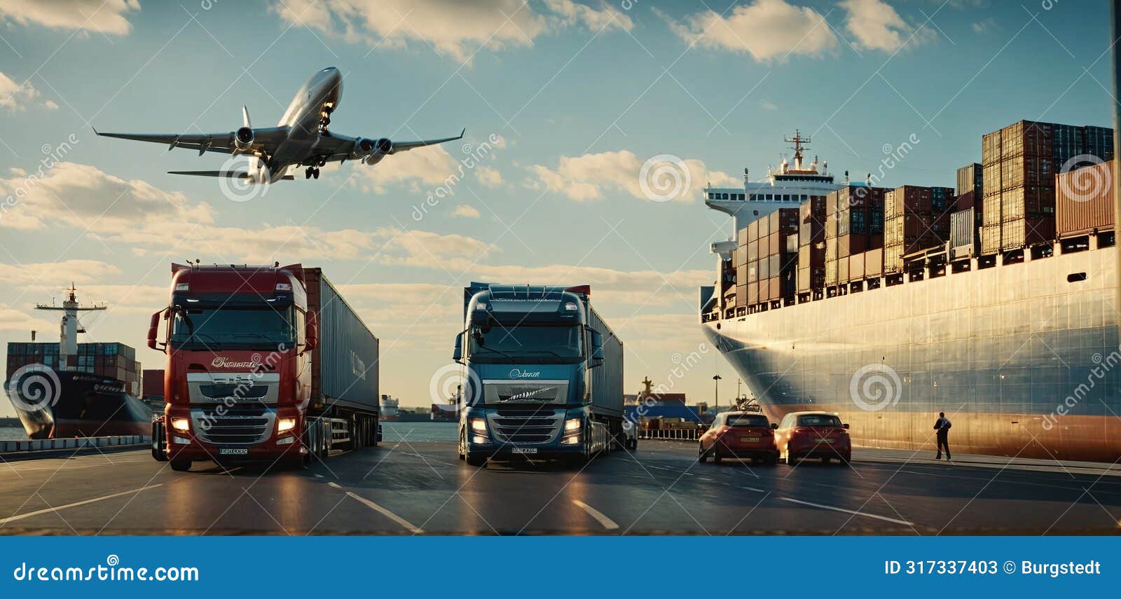 Conceptual Presentation of Different Types of Global Goods Traffic ...