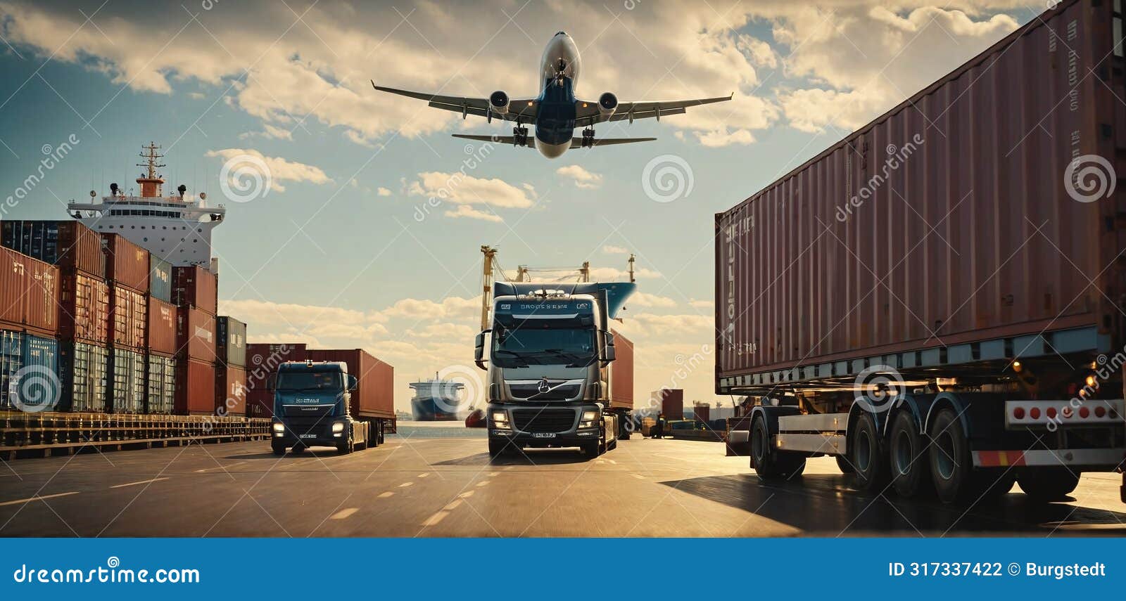 Conceptual Presentation of Different Types of Global Goods Traffic ...