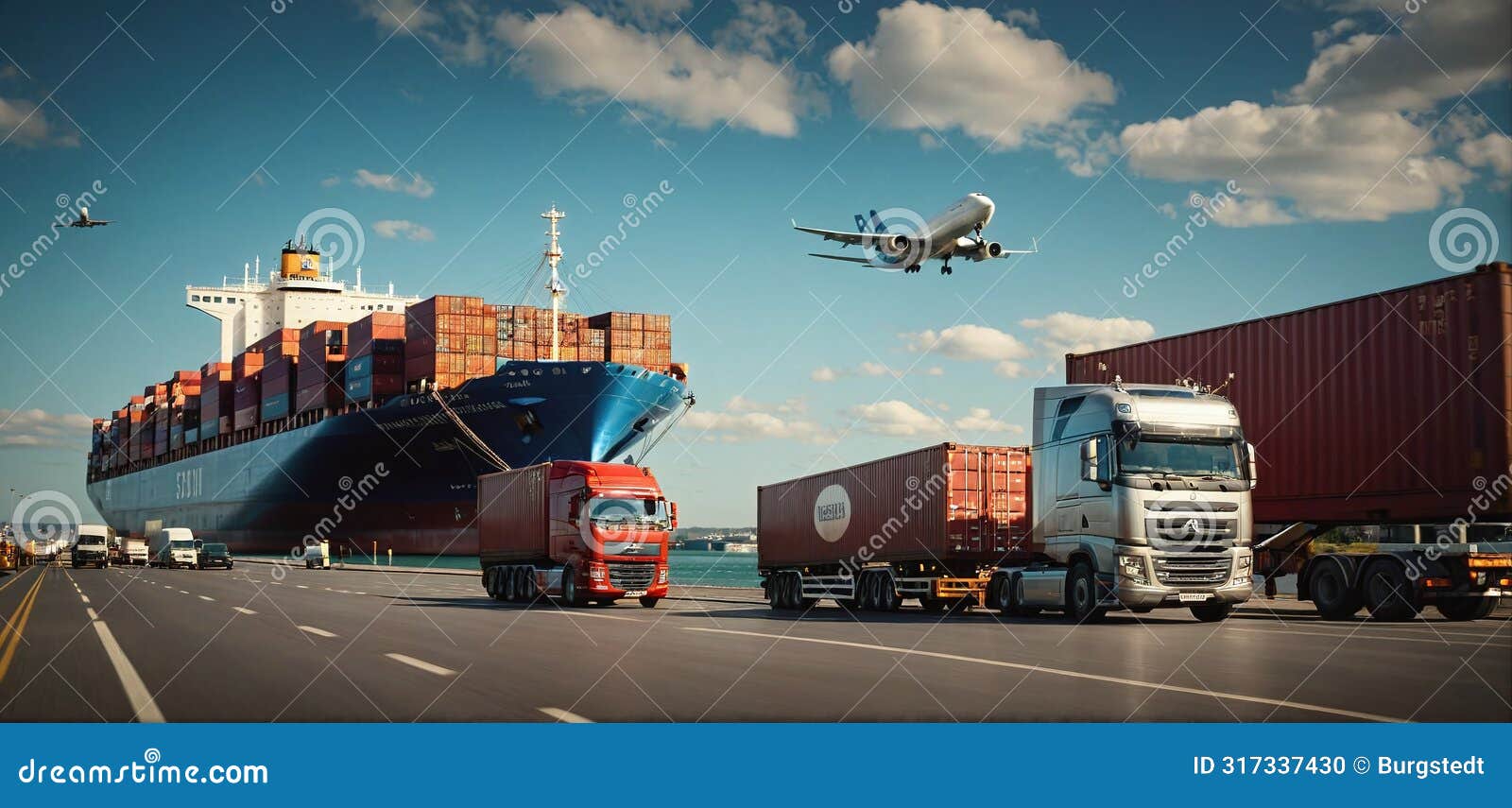 Conceptual Presentation of Different Types of Global Goods Traffic ...