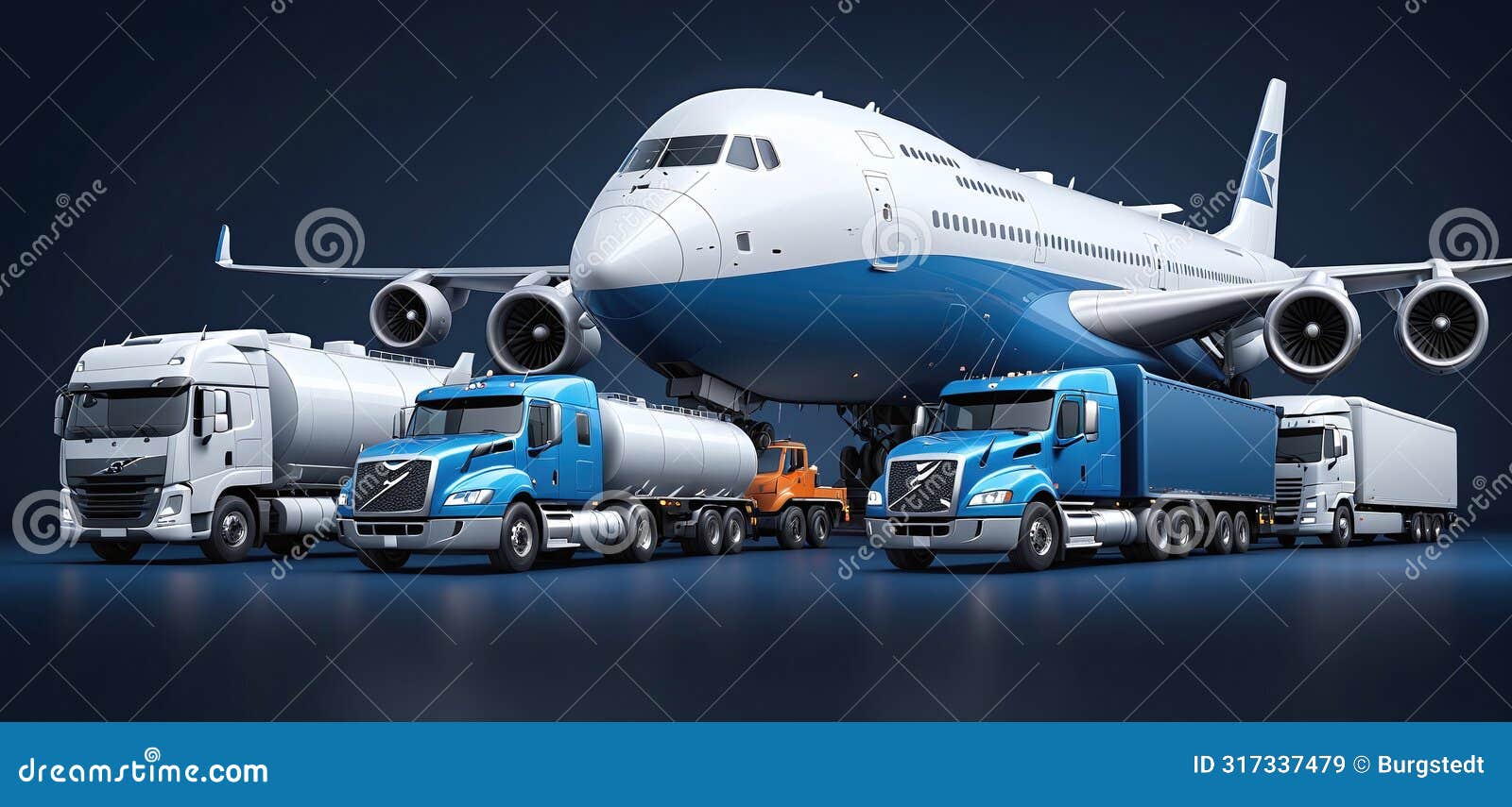 Conceptual Presentation of Different Types of Global Goods Traffic ...