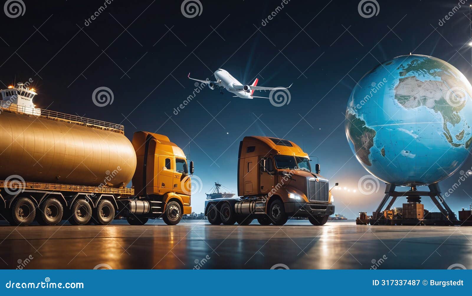 Conceptual Presentation of Different Types of Global Goods Traffic ...