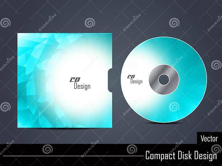Presentation of Elegant Cd Cover Design. Stock Vector - Illustration of ...