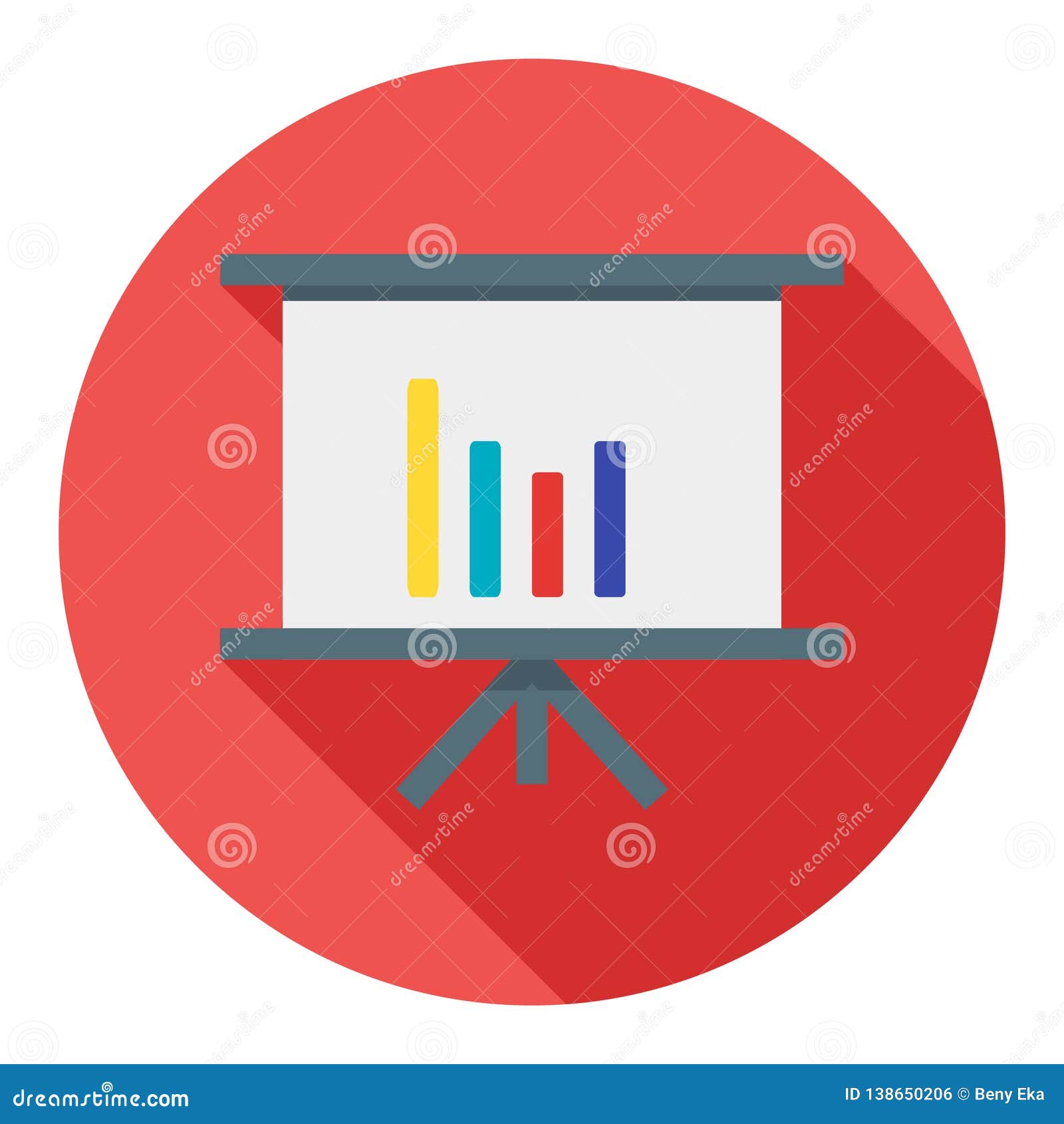 Presentation Flat Icon Modern Style, Business Prospect Stock Vector ... Presentation Flat Icon Modern Style, Business Prospect Stock Vector ...