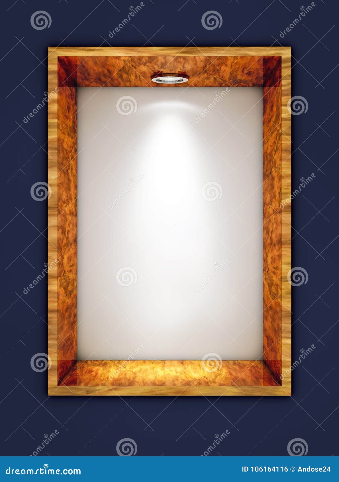 Presentation frame stock illustration. Illustration of exhibition ...
