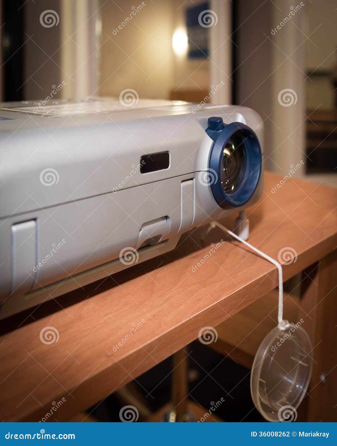 Presentation with Lcd Projector Stock Photo - Image of movie, lens ...