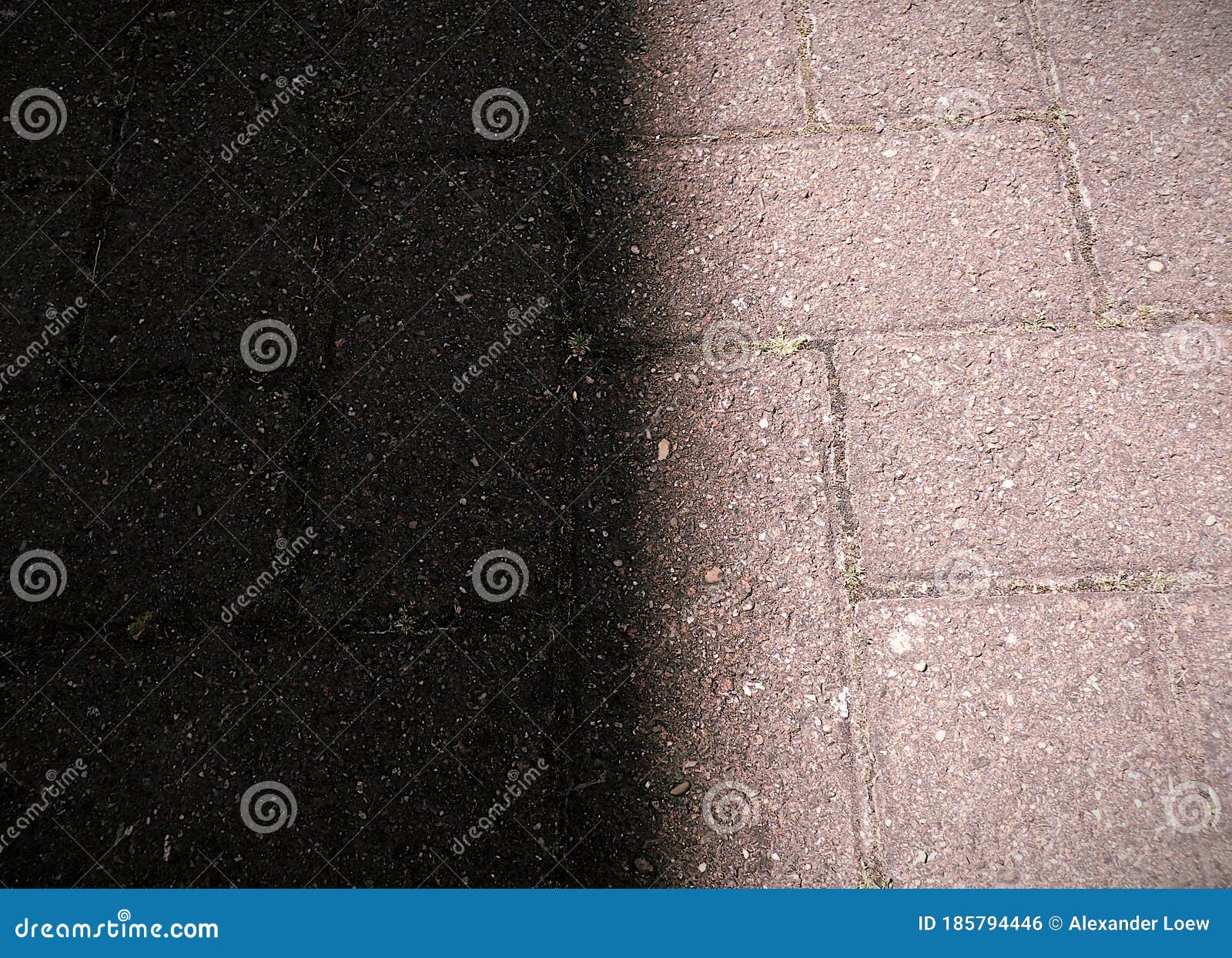Shadow and Light on the Floor Stock Photo - Image of contrast, brick ...