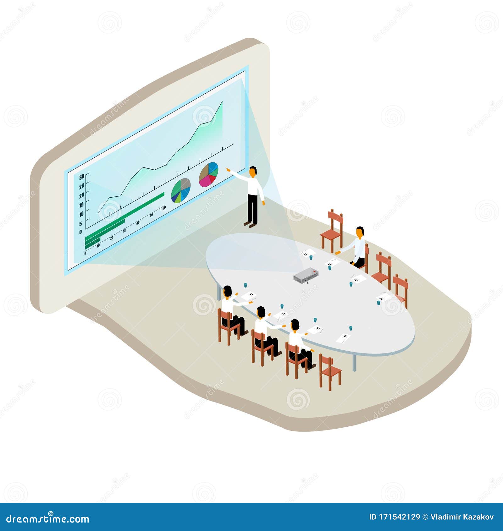 Presentation at the Meeting with Data Analysis with Graphs and Charts ...