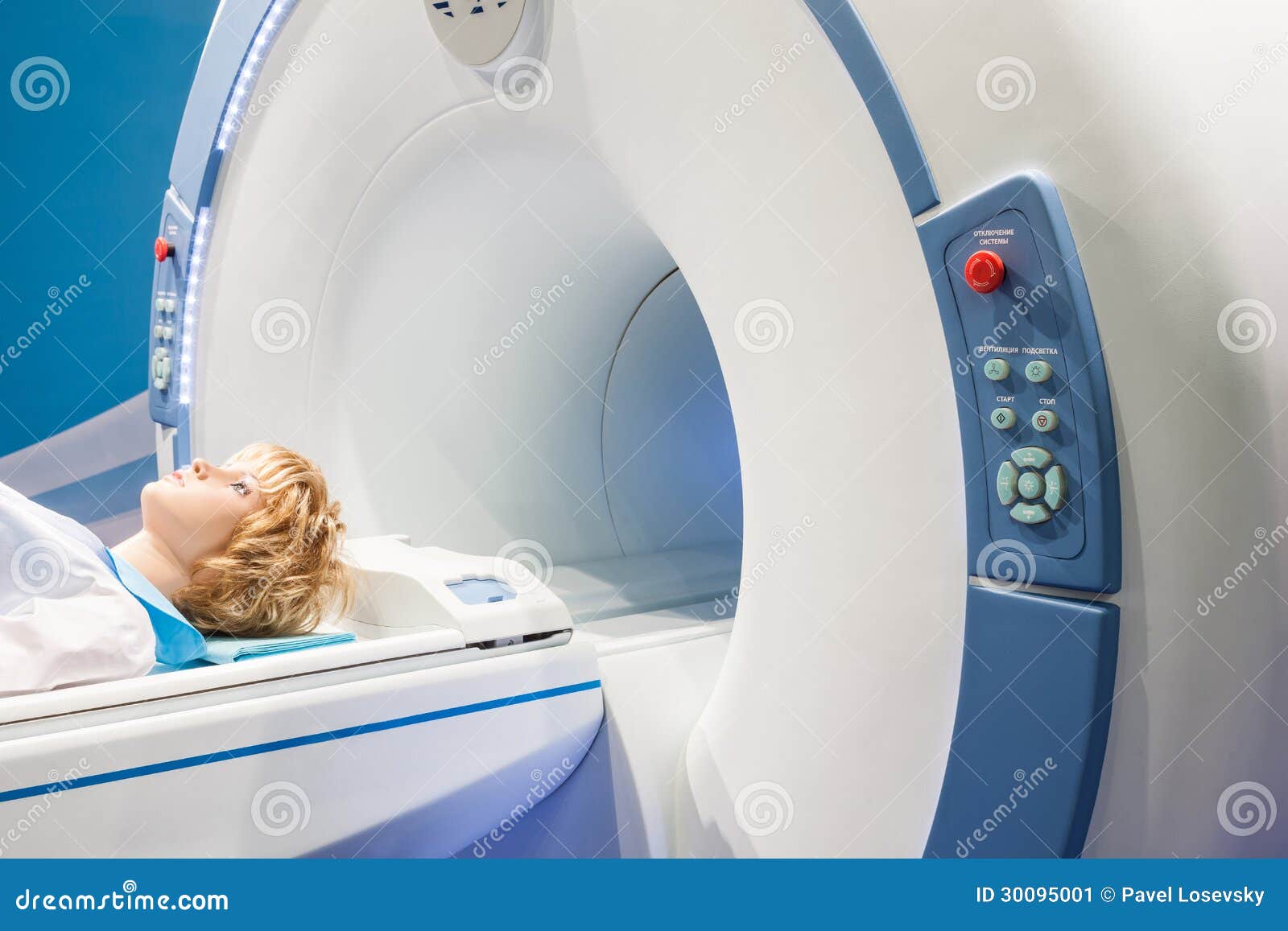 Presentation of Diagnostic Tomograph Stock Image - Image of hospital ...