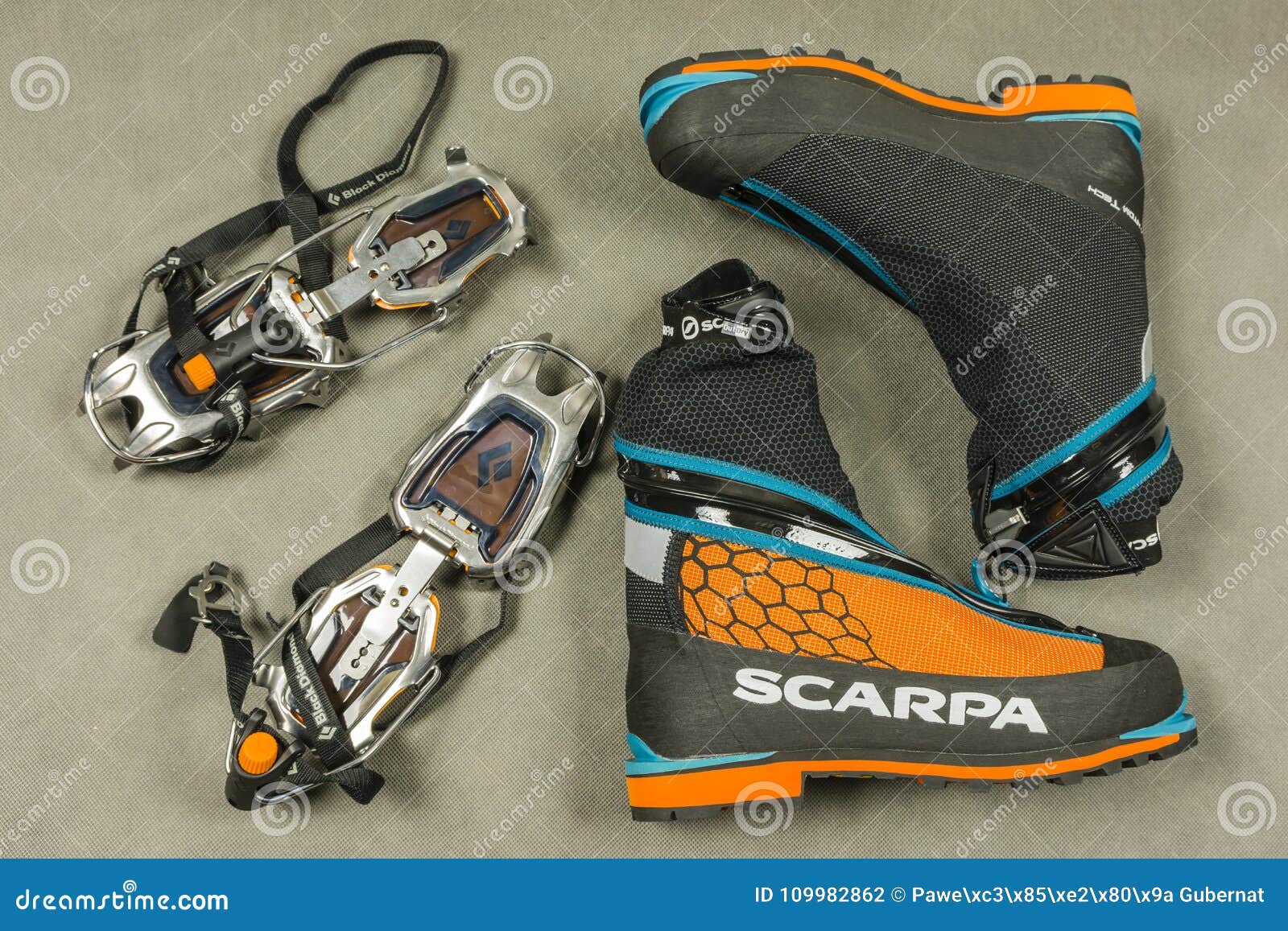 The Presentation Mountaineering Boots Scarpa Phantom Tech and Automatic ...