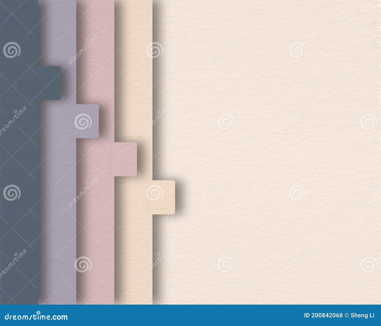 A Presentation Page Template Design Stock Vector - Illustration of ...