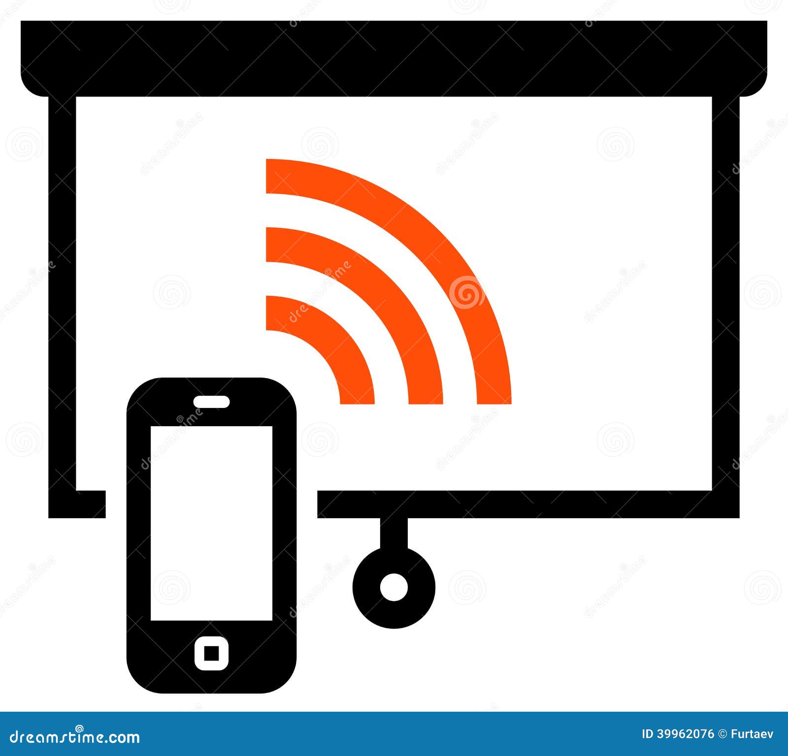 Presentation Remote Control Icon Stock Vector - Illustration of remote ...