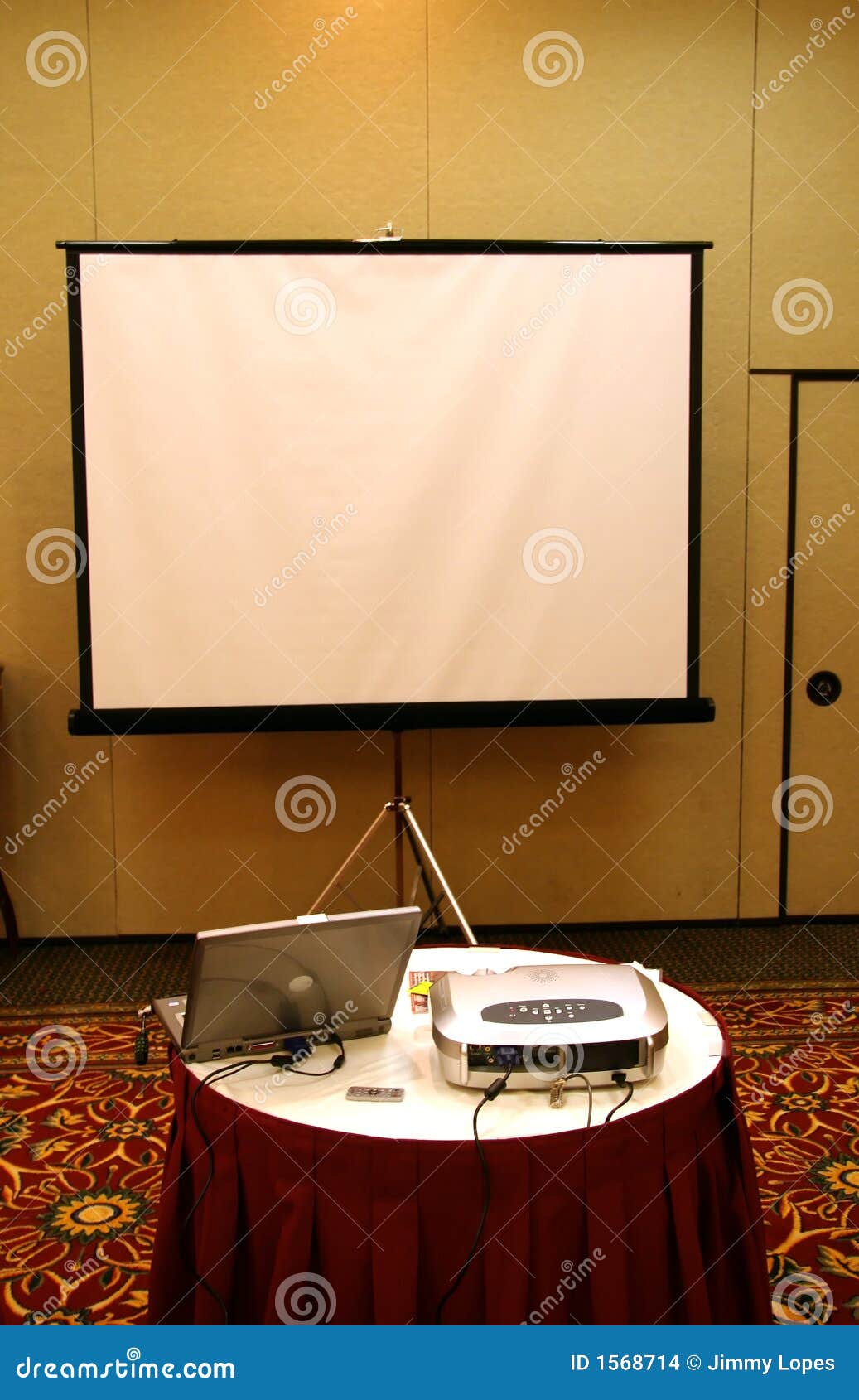 Presentation Room stock photo. Image of corporate, wood - 1568714