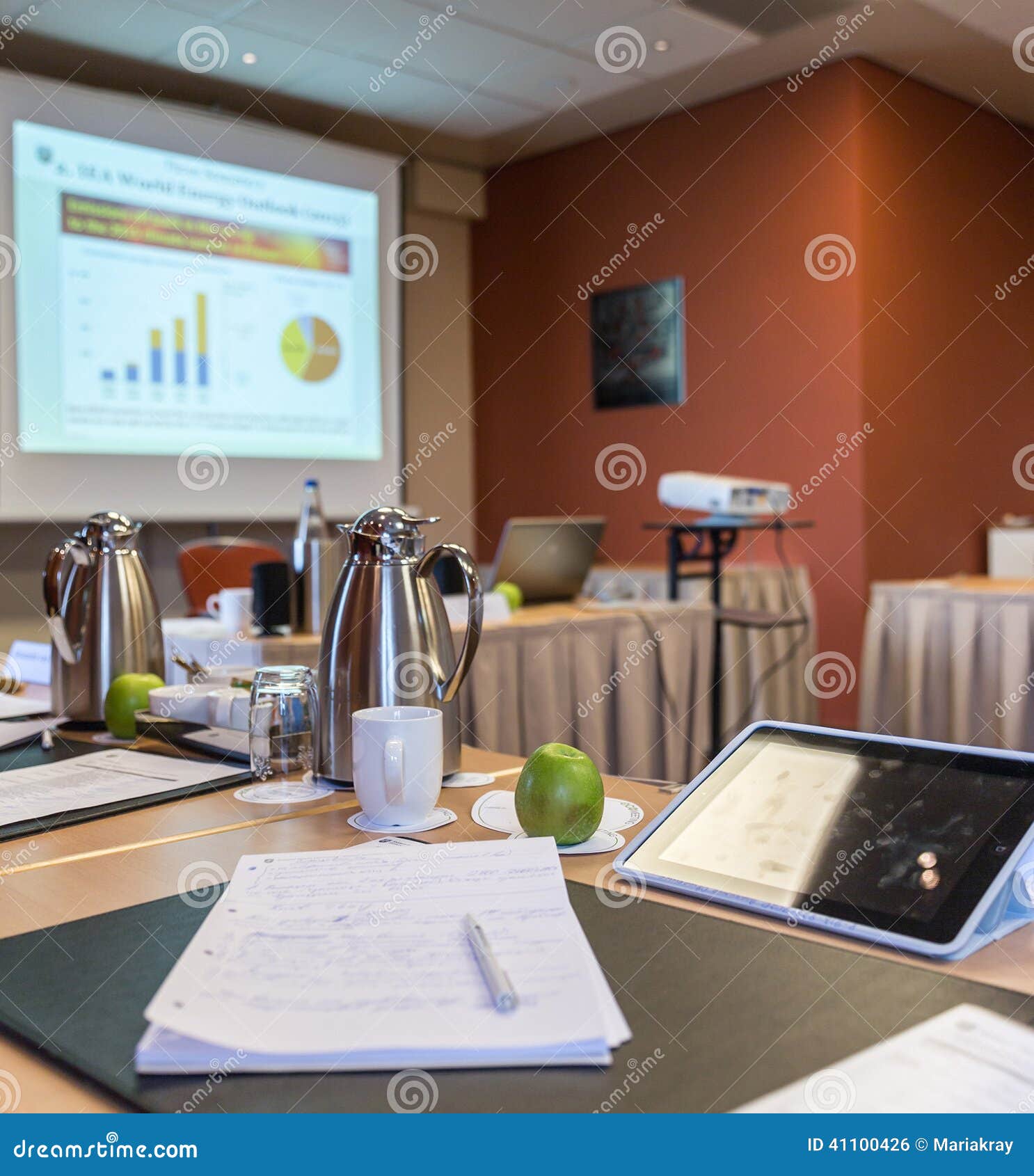 Presentation room stock photo. Image of meeting, communication - 41100426