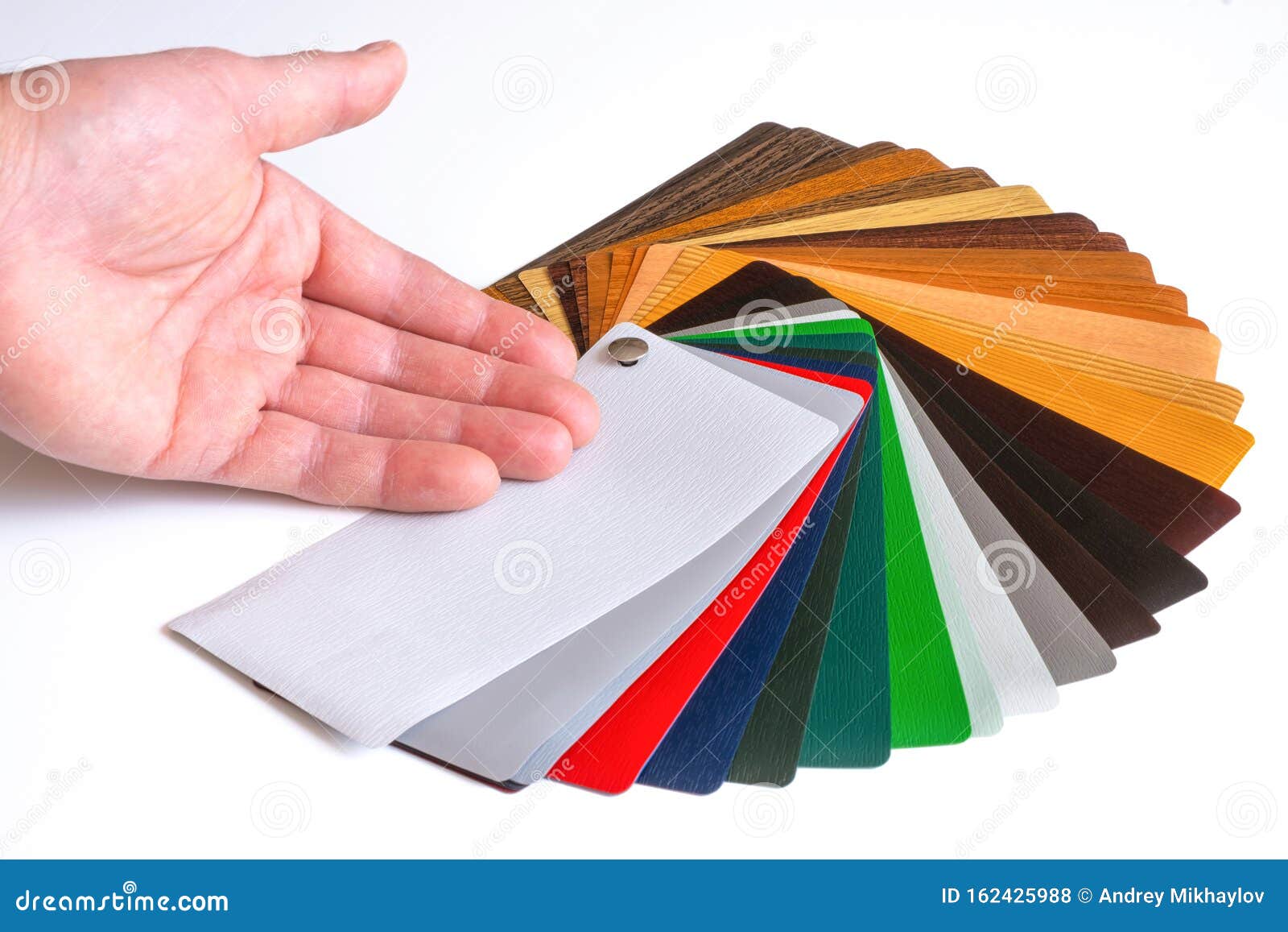 Presentation Of Samples. Samples For Lamination. Multi-colored Laminate ...