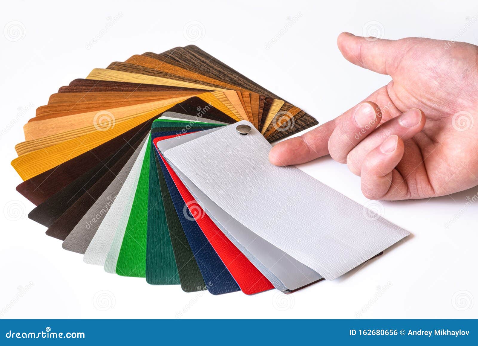Presentation Of Samples. Samples For Lamination. Multi-colored Laminate ...
