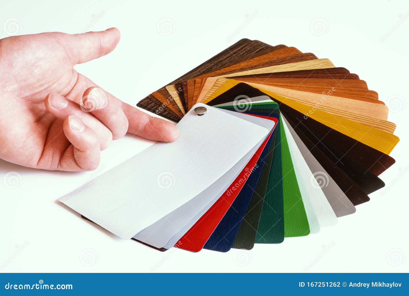 Presentation Of Samples. Samples For Lamination. Multi-colored Laminate ...