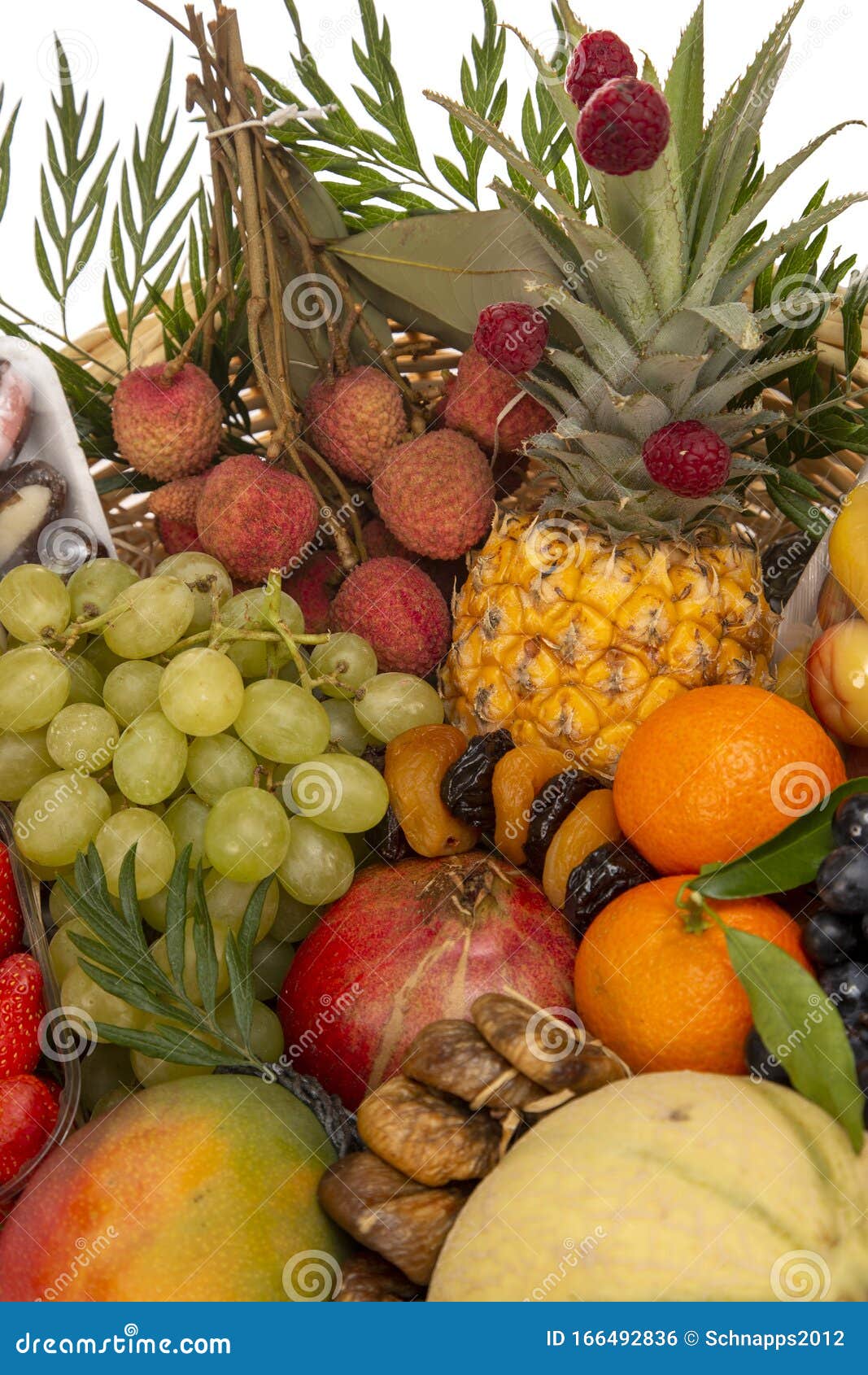Presentation of a Selection of Fruits Stock Photo - Image of ripe ...