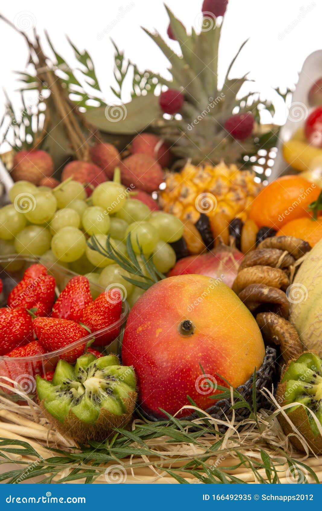 Presentation of a Selection of Fruits Stock Image - Image of ...
