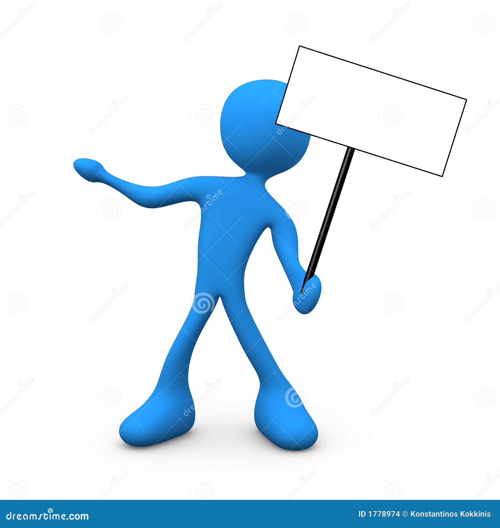 Presentation Sign stock illustration. Illustration of toon - 1778974