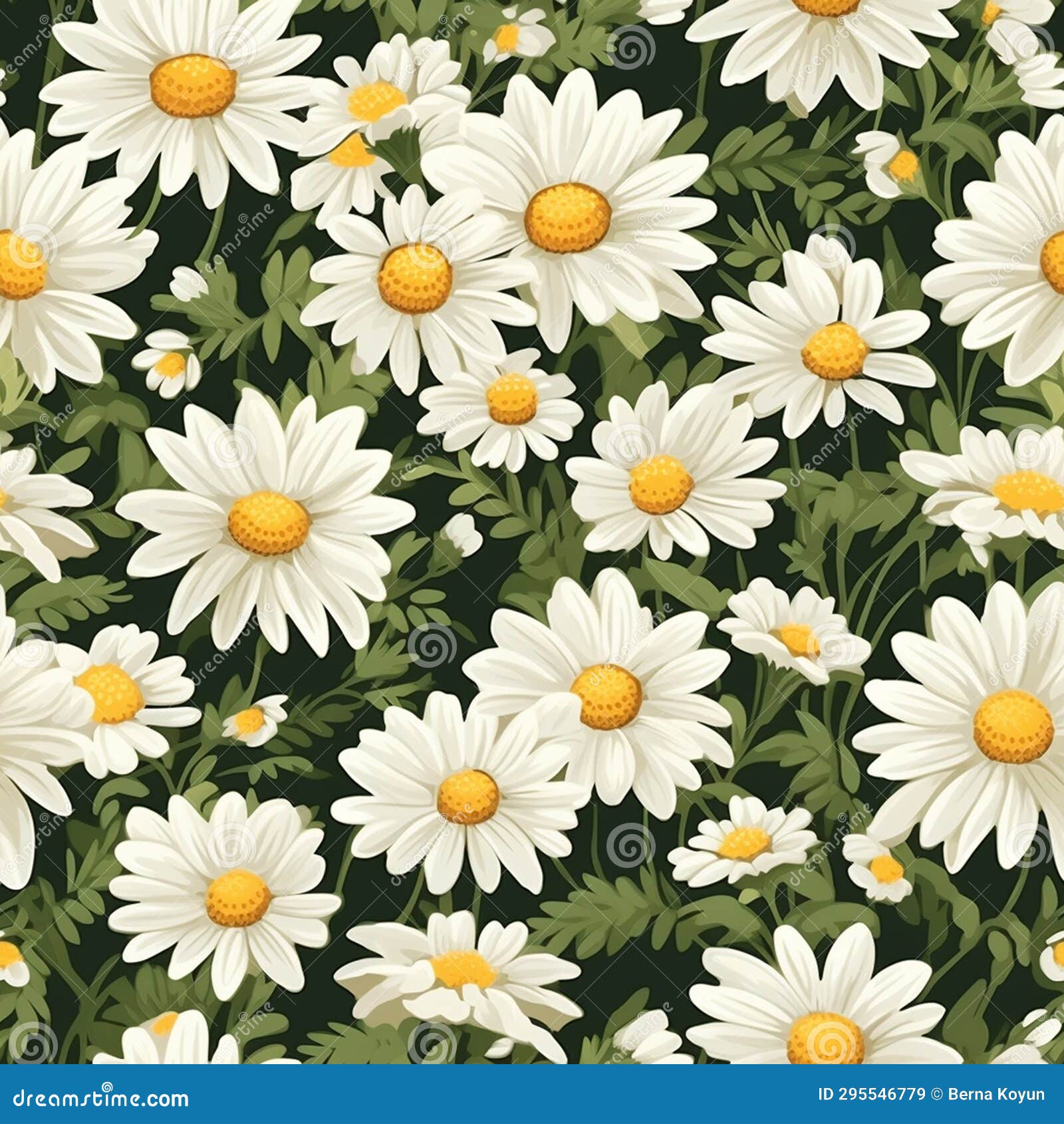 Presentation Slide with Abstract Daisy Texture Stock Image - Image of collection, botanical ...