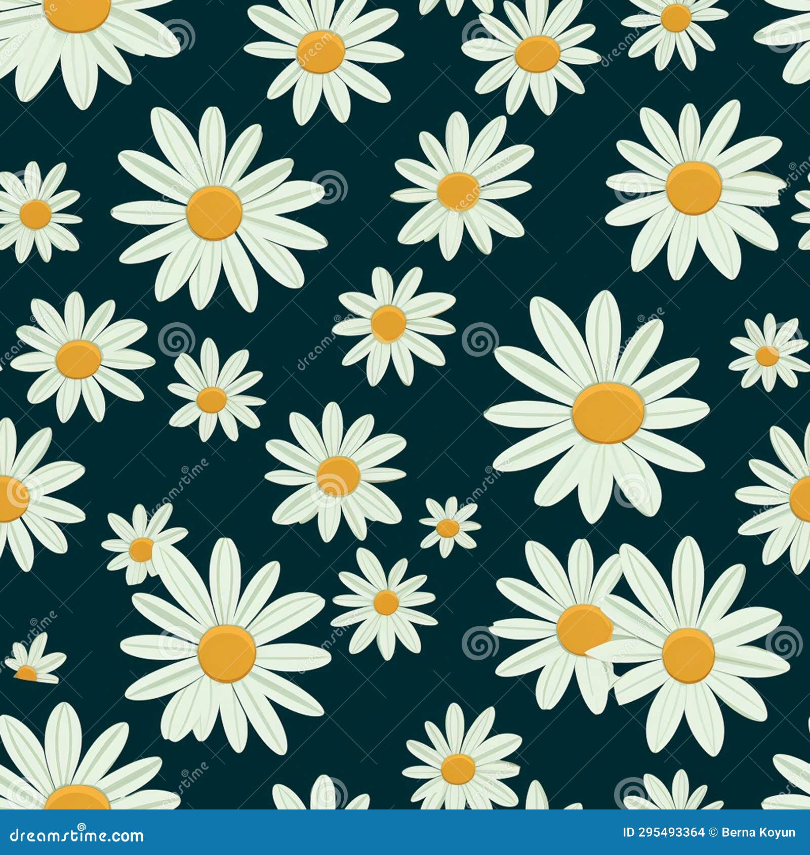 Presentation Slide Daisy Design for Creative Visuals Stock Photo ...