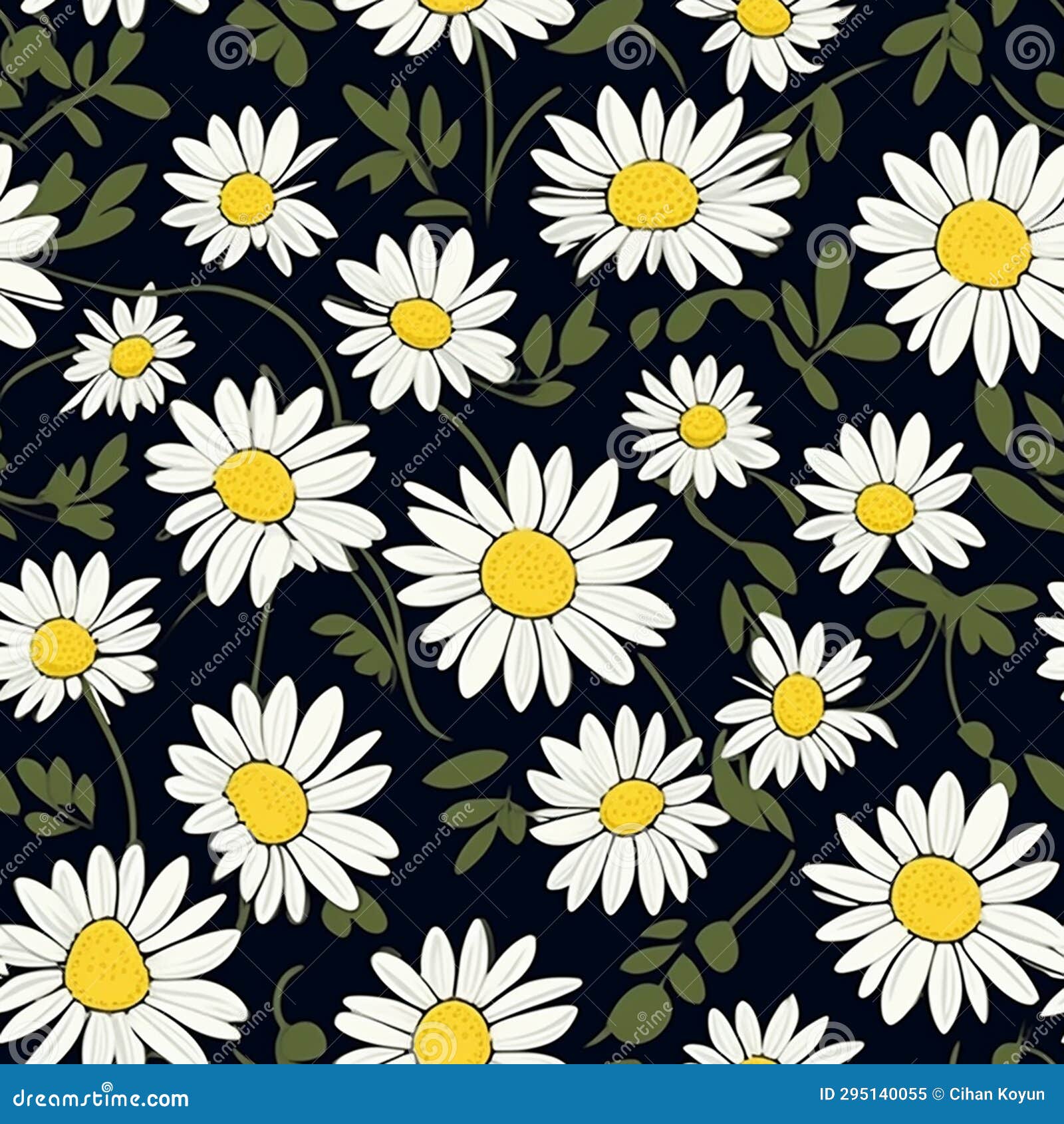 Presentation Slide Daisy Design for Creative Visuals Stock Illustration ...