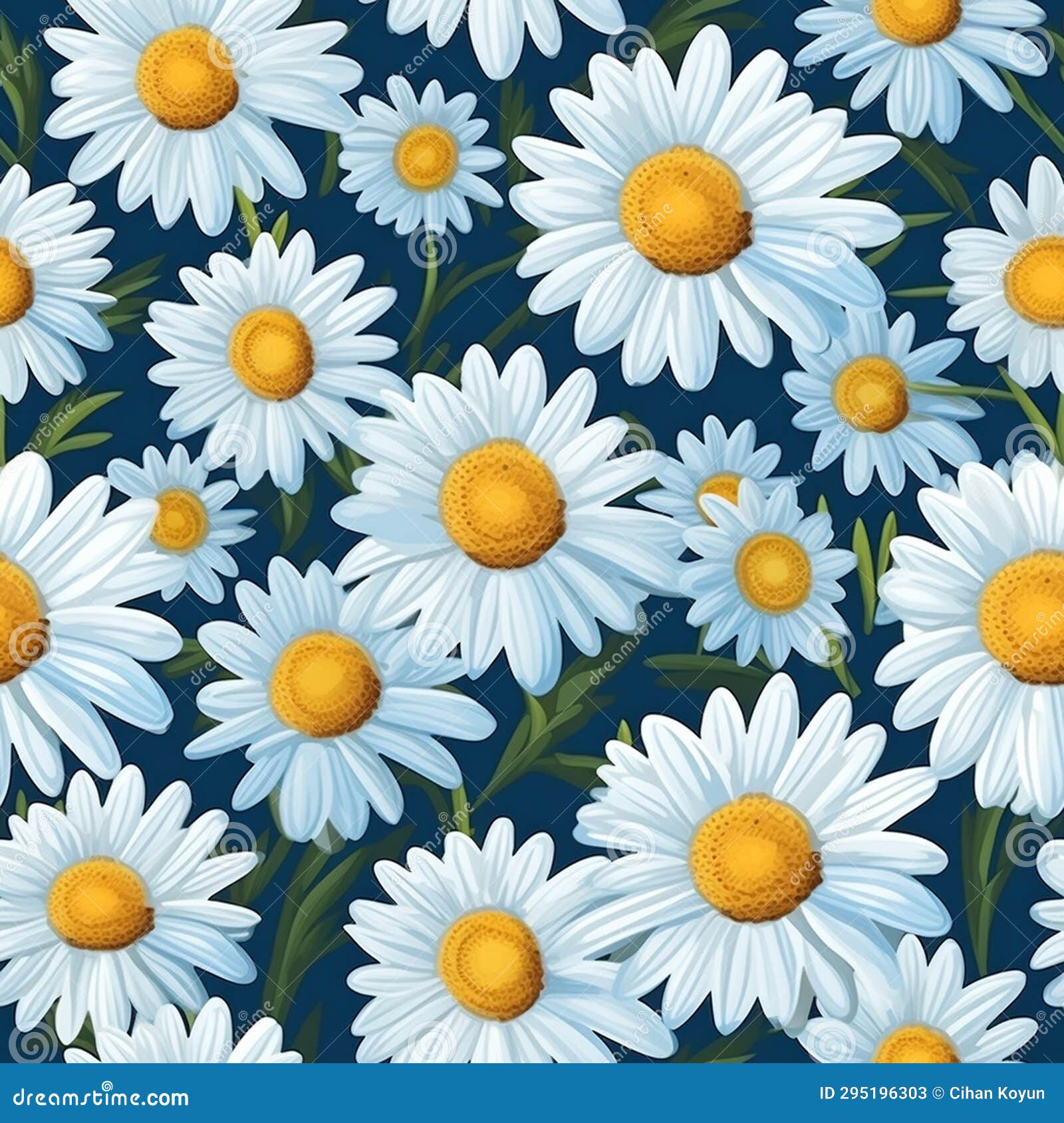 Presentation Slide Daisy Design for Creative Visuals Stock Illustration ...