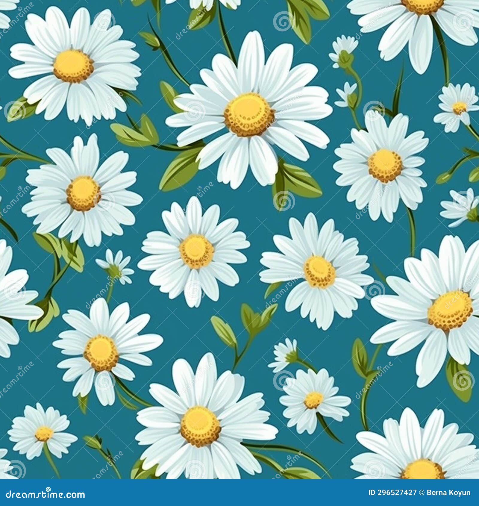 Presentation Slide Daisy Design for Creative Visuals Stock Illustration ...