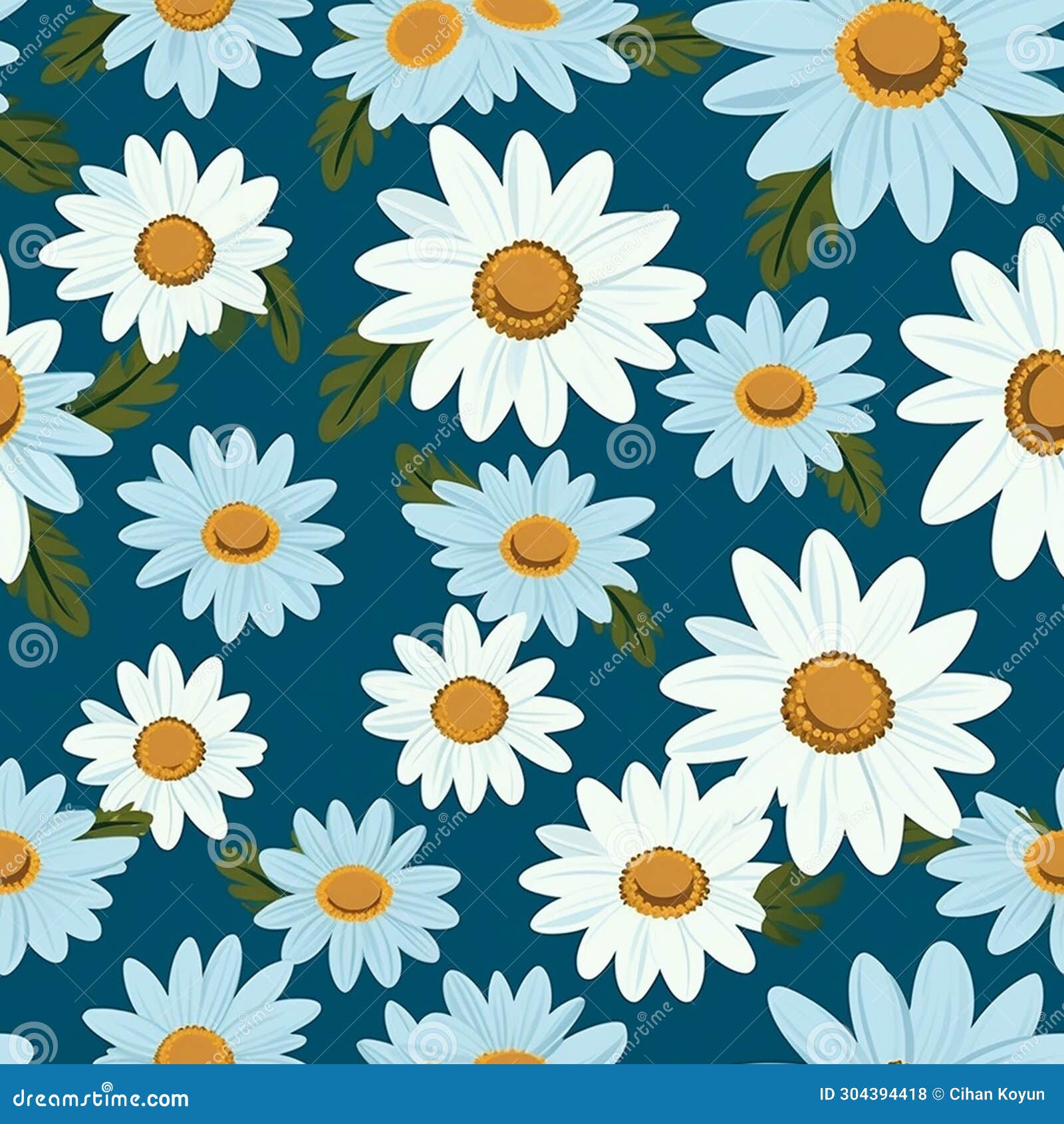 Presentation Slide Daisy Design for Creative Visuals Stock Vector ...