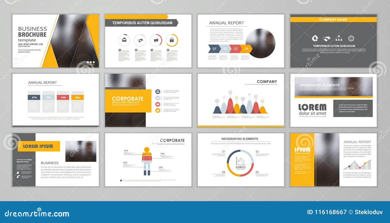 Presentation Slide Templates Stock Vector - Illustration of internet ...