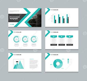 Presentation Slides Background Design Stock Vector - Illustration of ...