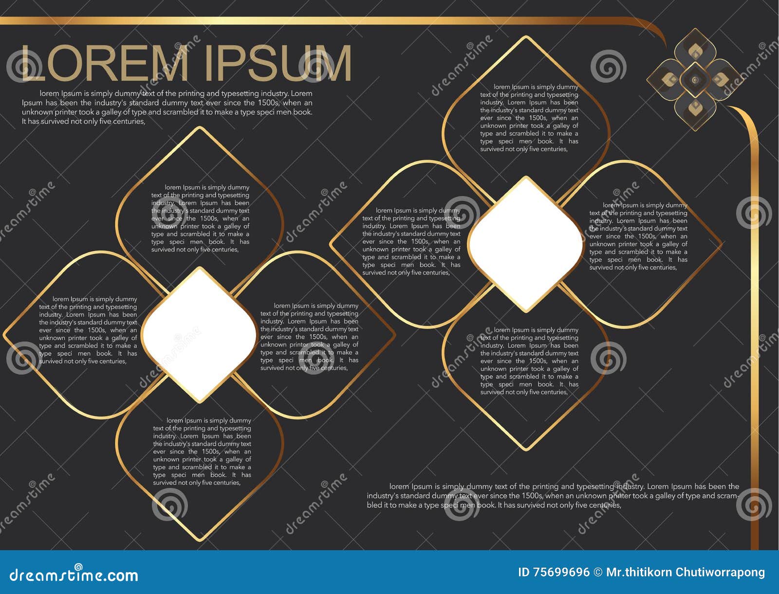 Thailand Decorative Pattern Design For Infographic Or Presentation Ep2 ...
