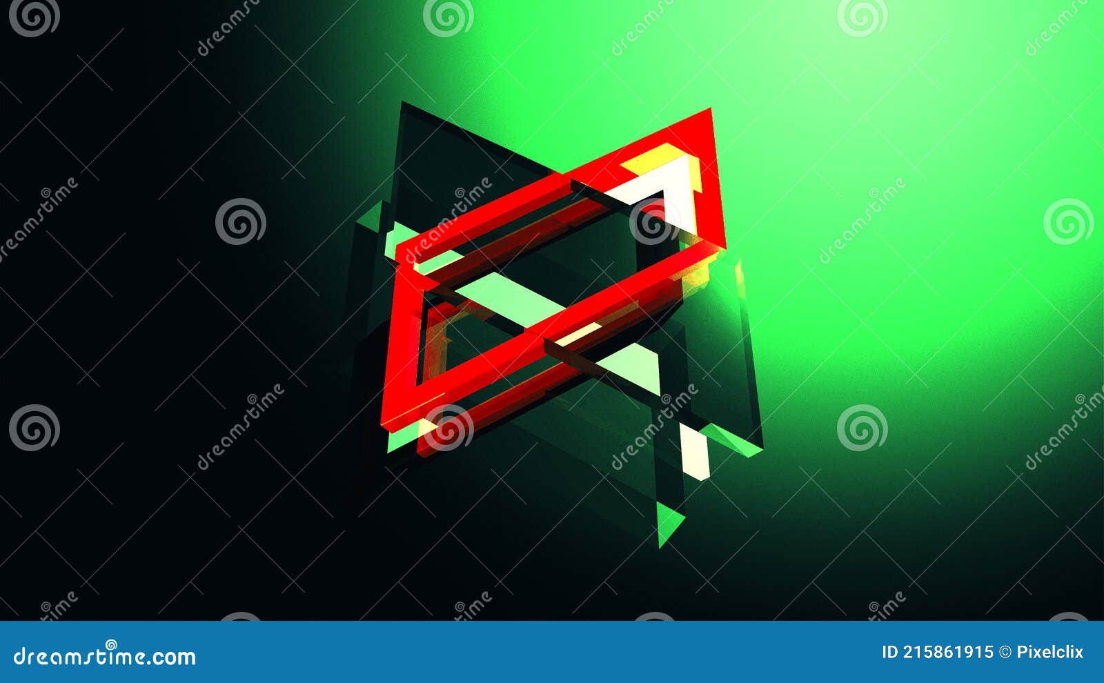 Presentation Template Undersigned Format in Design. Stock Illustration ...