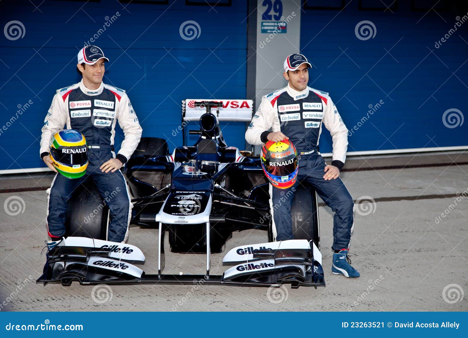 Presentation of the Williams FW34, 2012 Editorial Photo - Image of ...