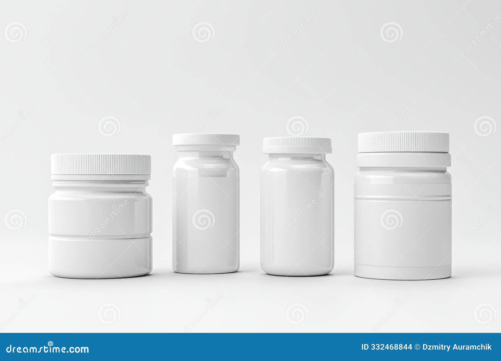 Presented is a Mockup of a Blank White Protein Container, Bottle, and ...
