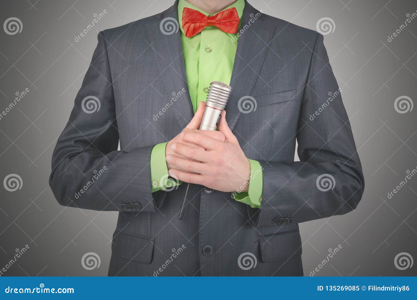 Presenter. stock image. Image of lead, show, program - 135269085