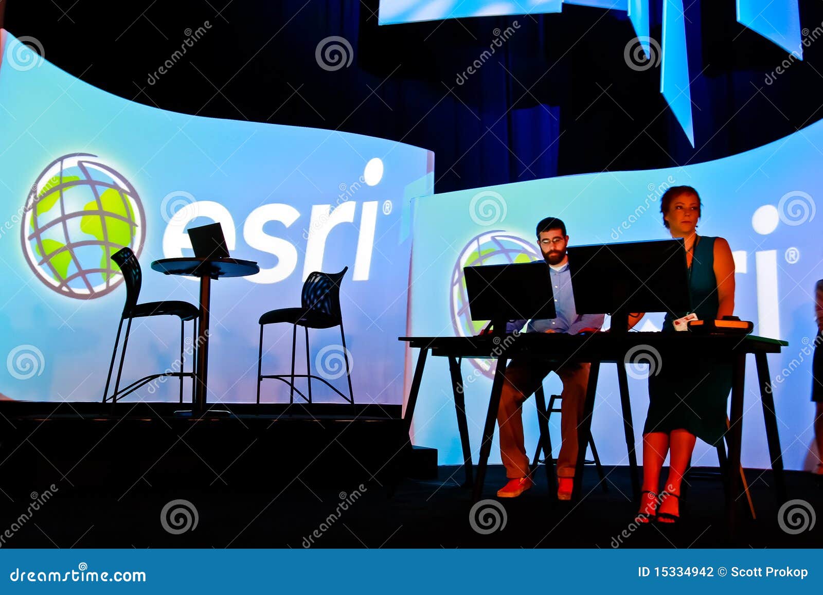 Presenters at the ESRI User Conference 2010 Editorial Photography ...