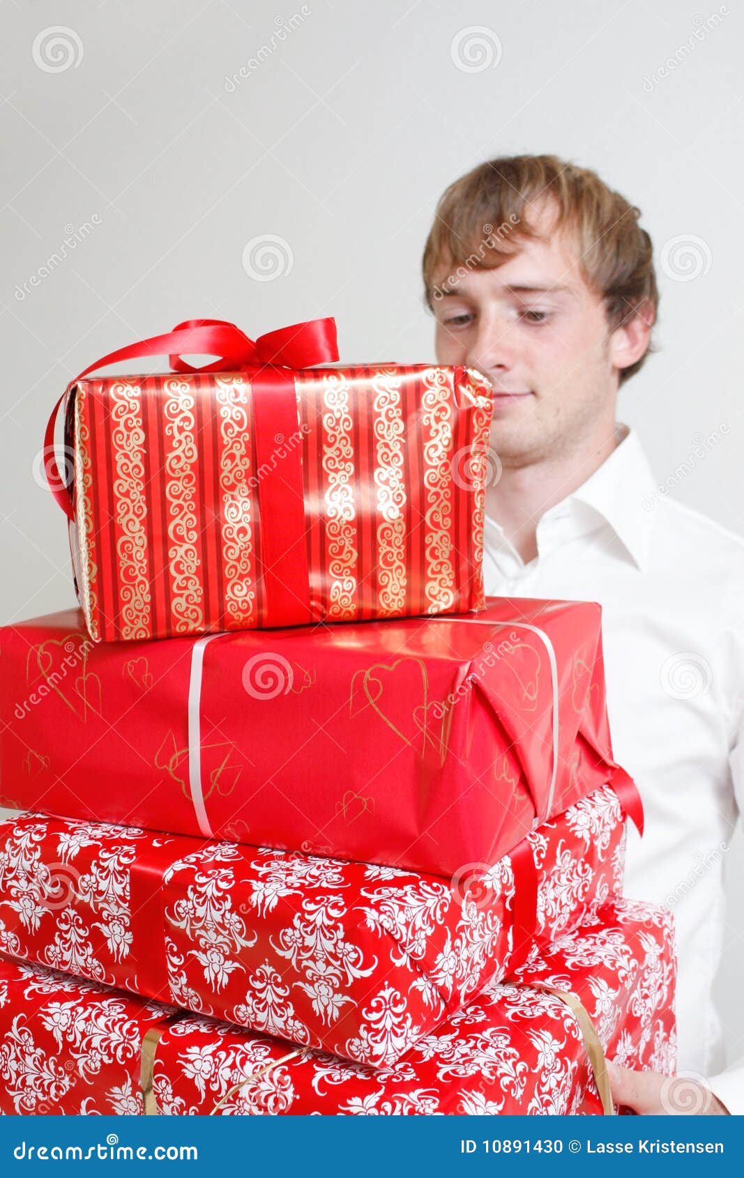 Presenting alot of gifts stock photo. Image of stack - 10891430