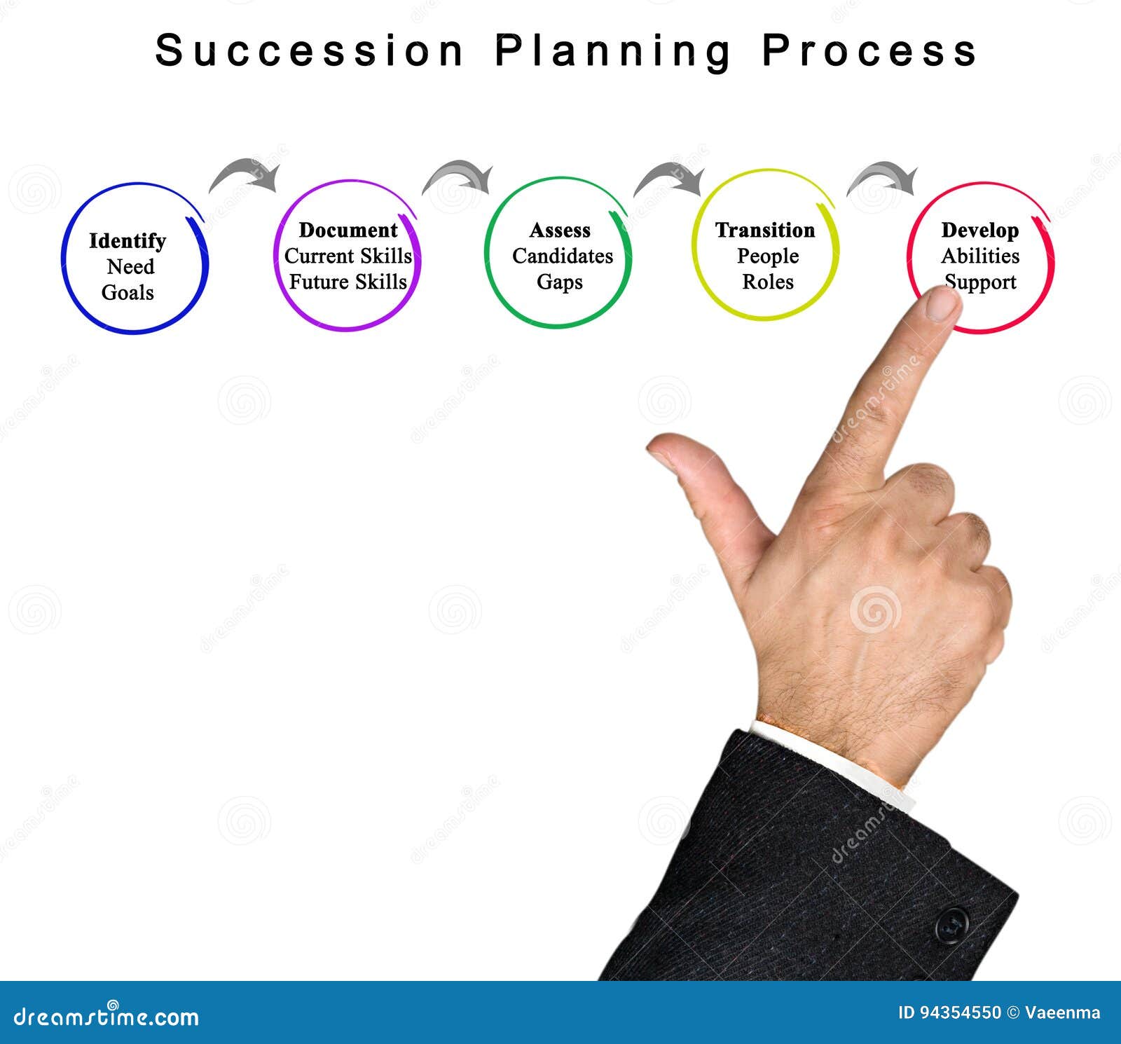 Succession Planning Process Stock Photo - Image of person, development ...