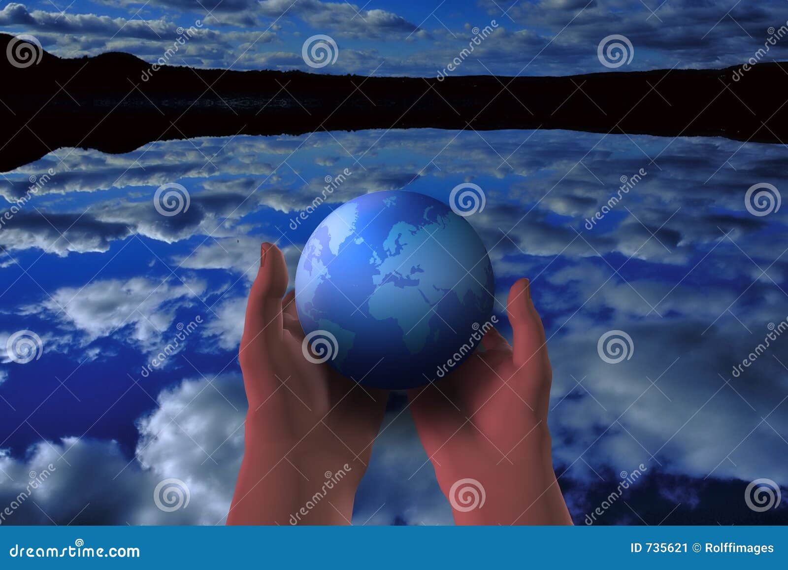 Presenting the Earth stock illustration. Illustration of environment ...