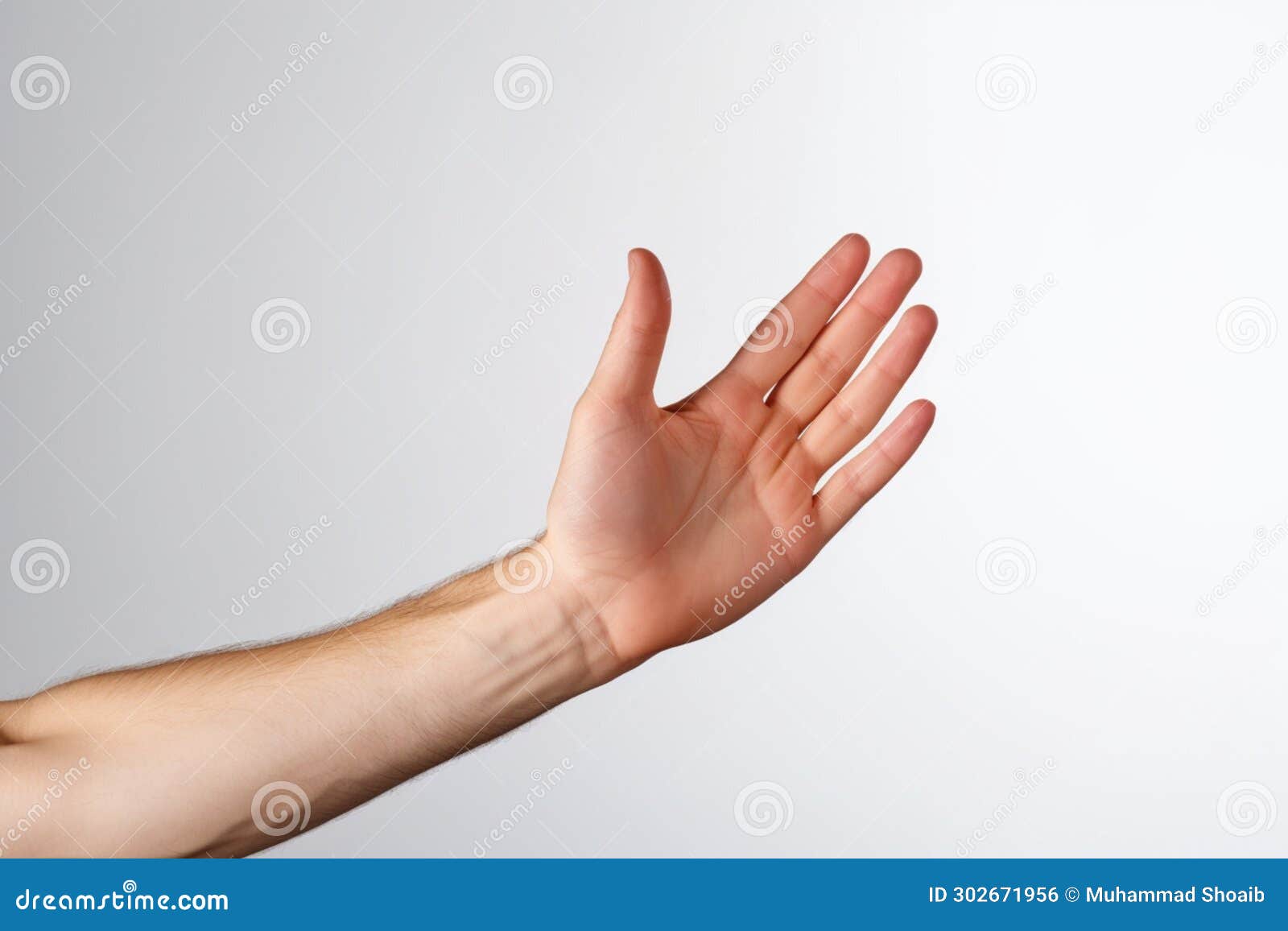 Presenting Hand Gesture Creates an Effective Advertising Background ...