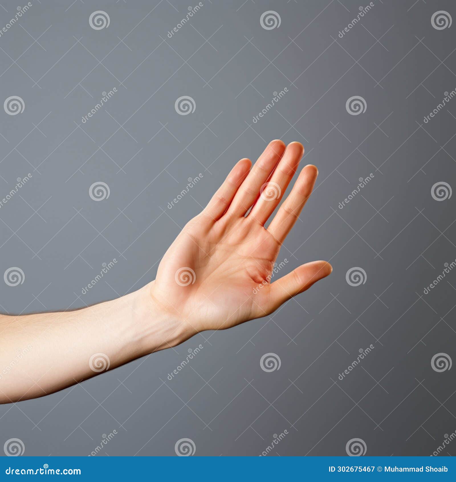 Presenting Hand Gesture Creates an Effective Advertising Background ...