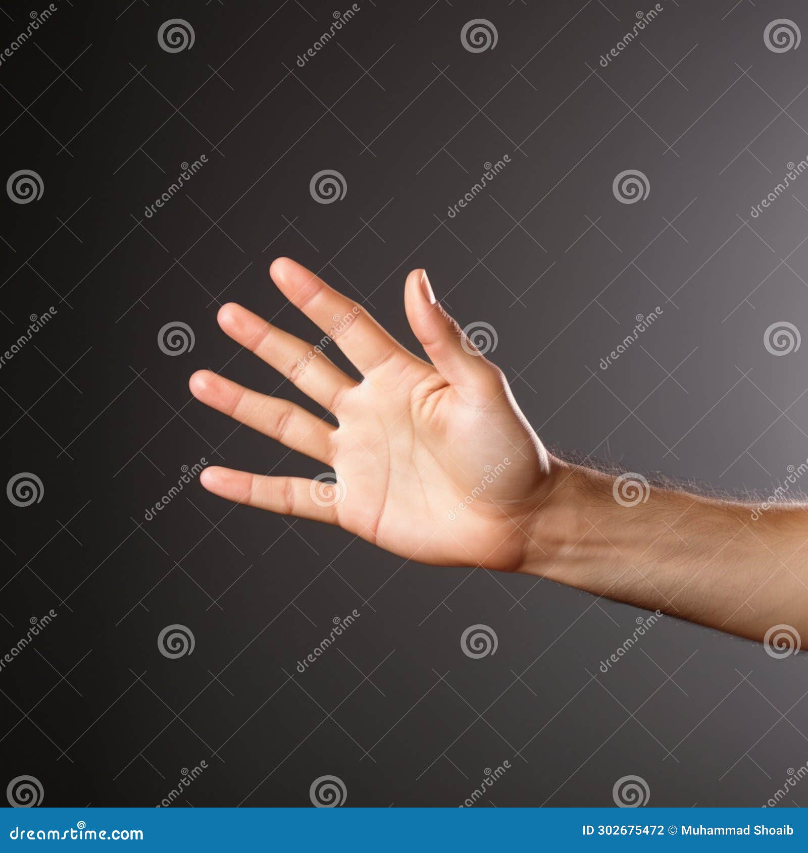 Presenting Hand Gesture Creates an Effective Advertising Background ...